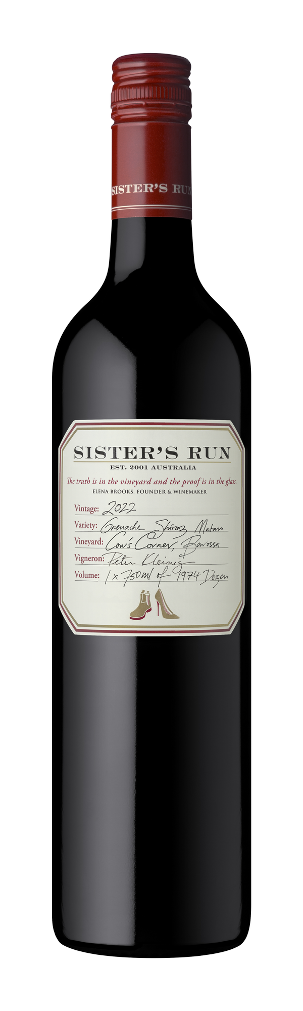 2022 Cow's Corner Barossa Grenache Shiraz Mataro - Sister's Run Wine ...